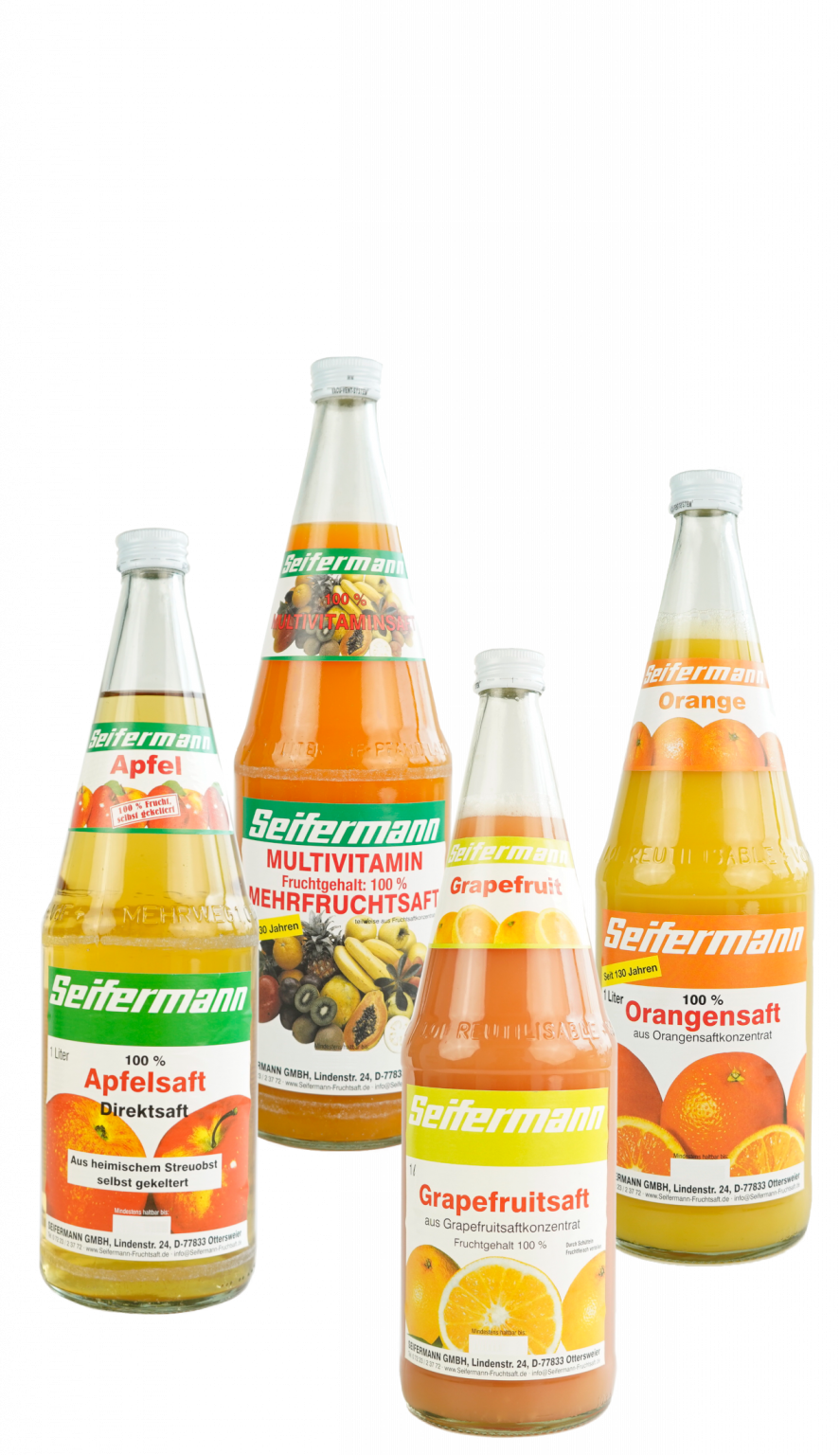 Fruchtsaft-Sortiment – Seifermann-Fruchtsaft