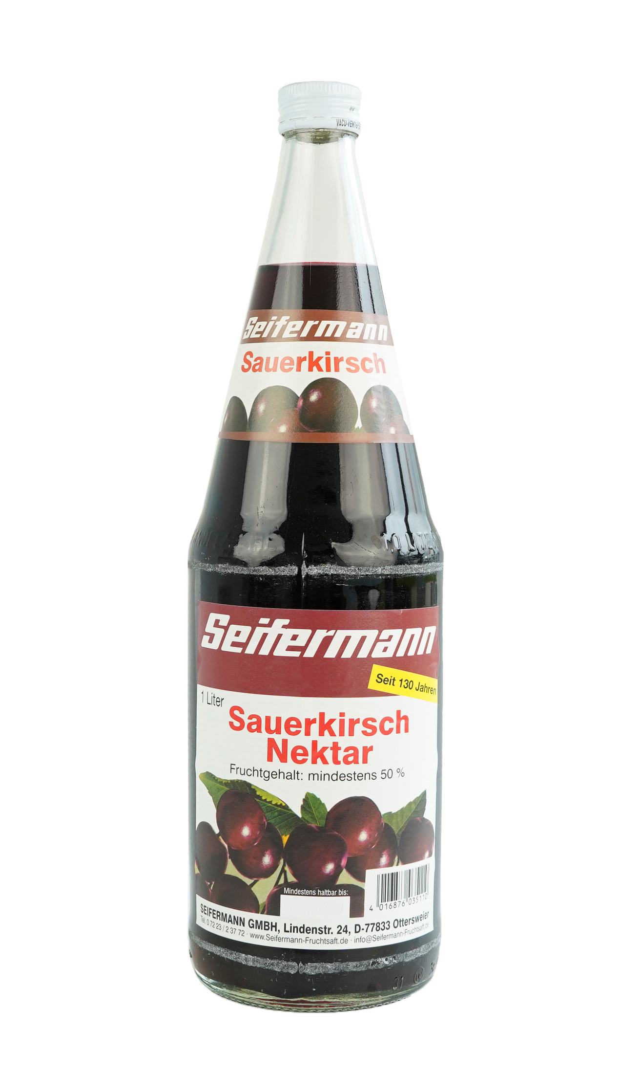Sauerkirsch Nektar – Seifermann-Fruchtsaft
